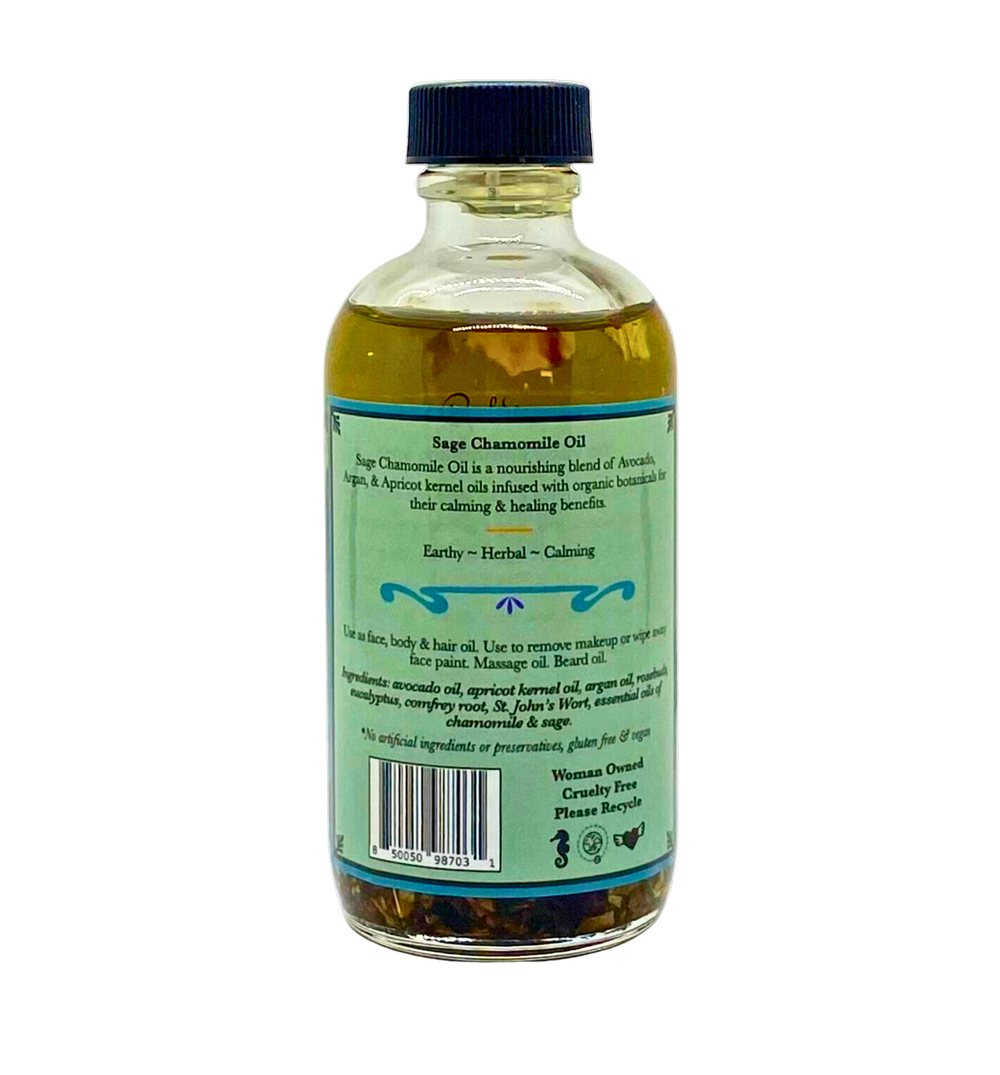 Sage Chamomile Body Oil | Goldies Natural Beauty | Goldie's Natural Beauty