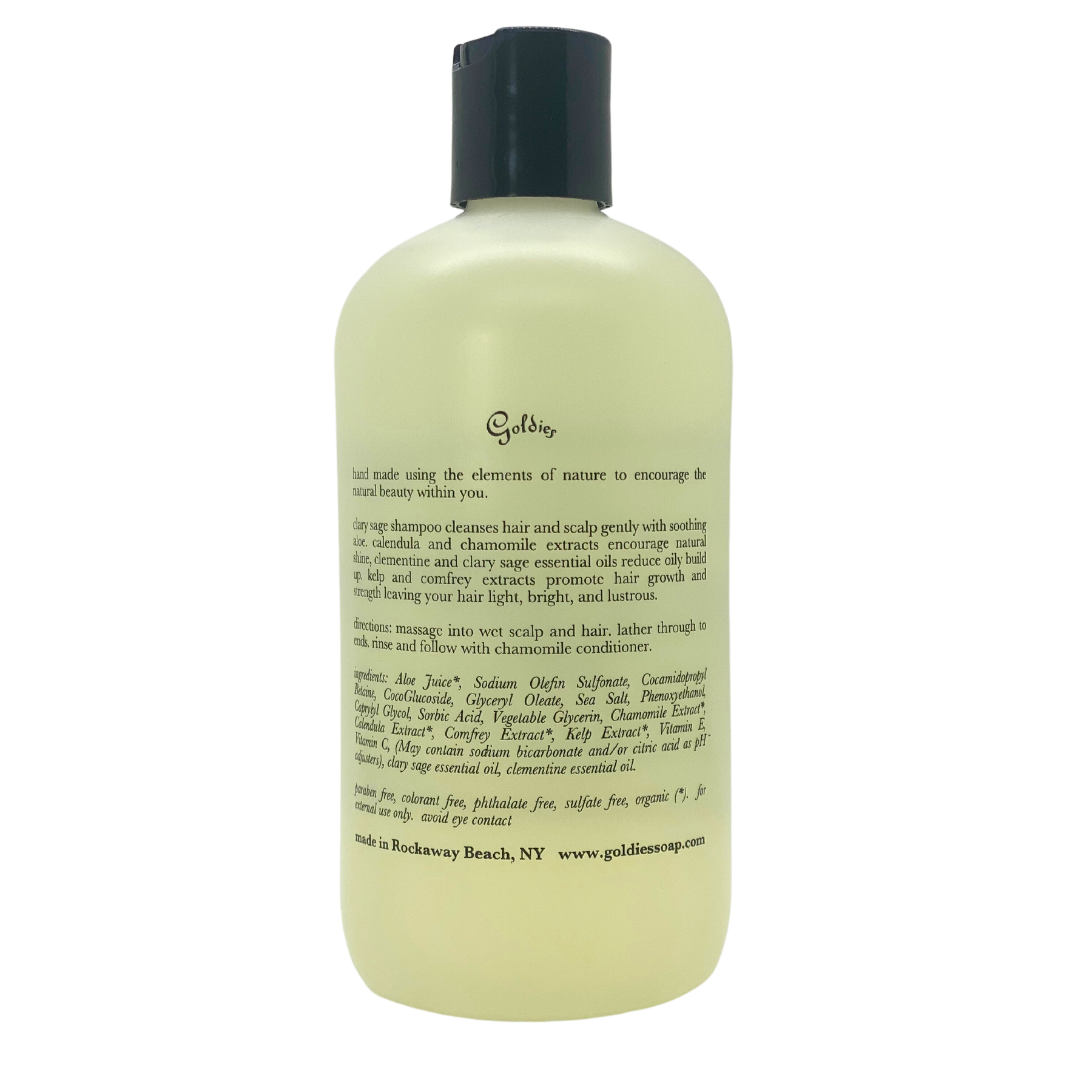 Clary Sage Shampoo | Goldies Natural Beauty – Goldie's Natural Beauty